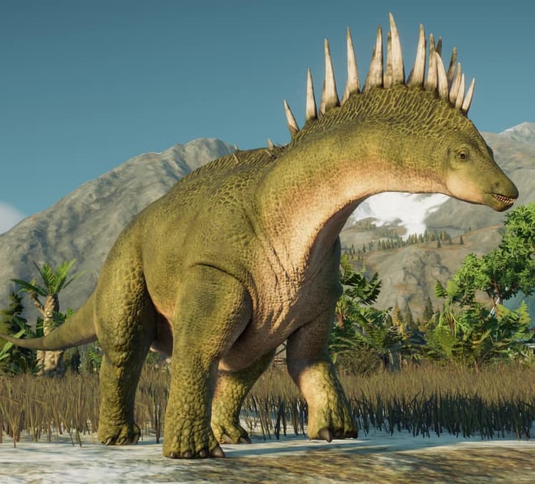 Amargasaurus | En langhals med lange pigge på ryggen